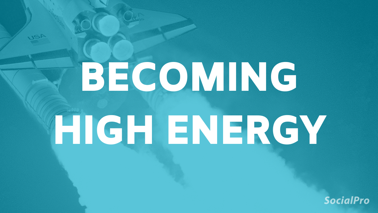 How to be a high energy person socially if you’re low energy